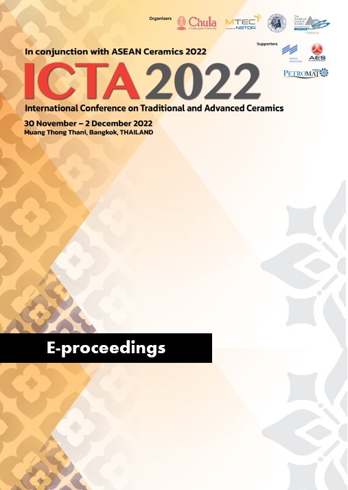 Publications (Optional) – International Conference on Traditional and Advanced Ceramics | ICTA2022