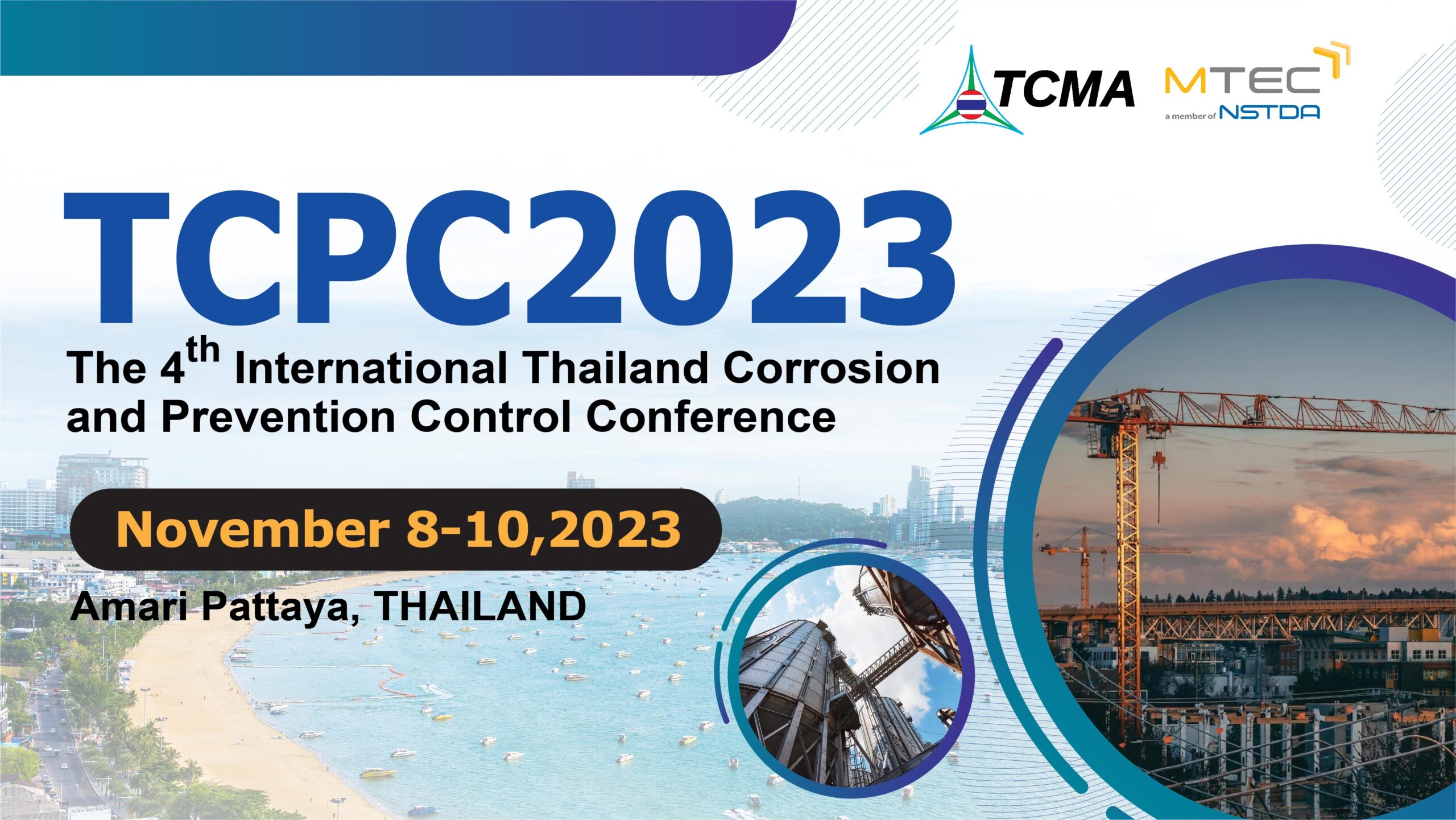 TCPC2023 – The 4th International Thailand Corrosion Prevention and Control Conference (TCPC)