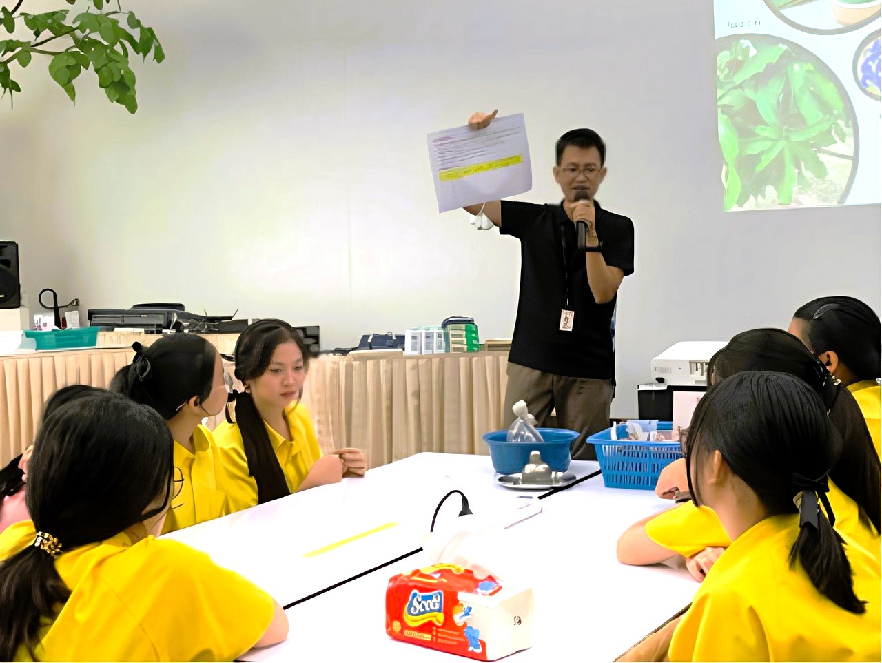 เอ็มเทค สวทช. จัดกิจกรรมเยาวชน “แป้งพิมพ์สีธรรมชาติ (Natural Color Print Paste)” ในงาน NAC2024 ...